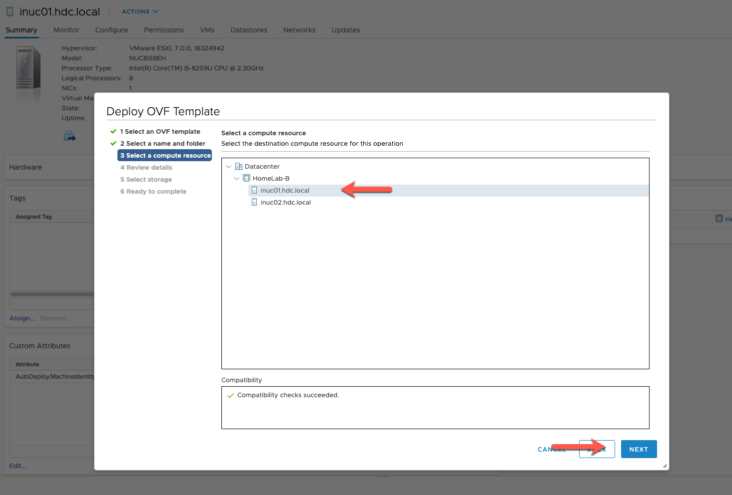Deploy NetApp ONTAP Select (OTS) on an Intel NUC – Hybrid Data Center