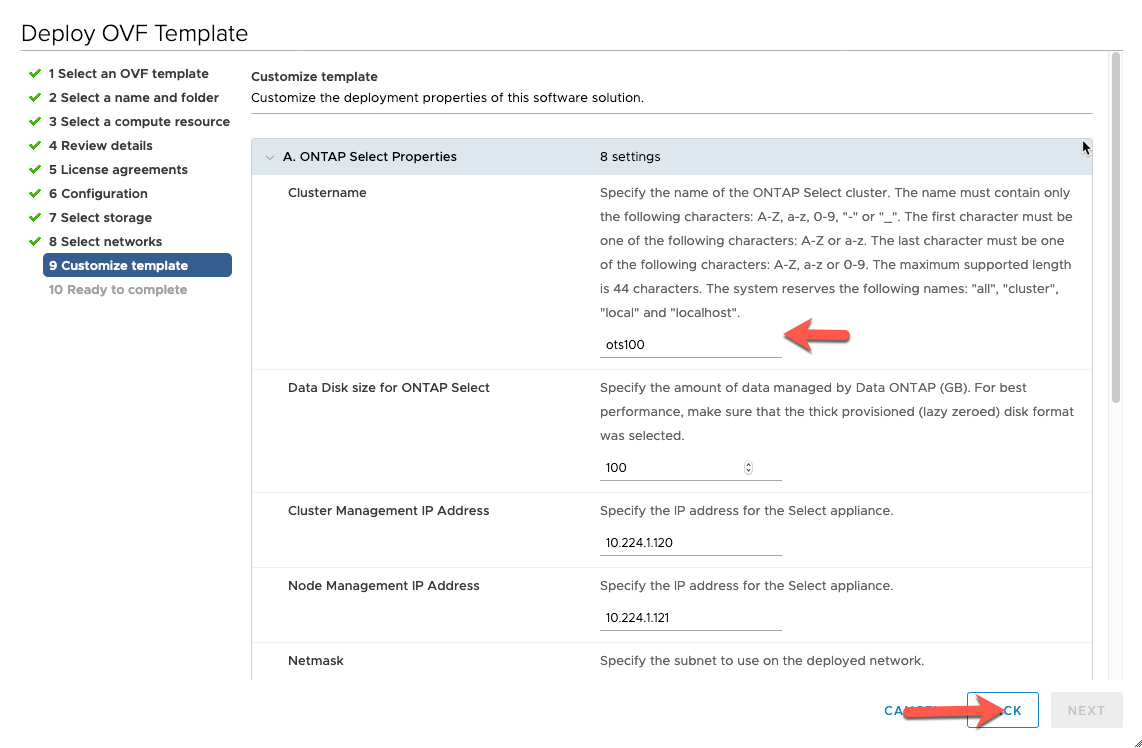 Deploy NetApp ONTAP Select (OTS) on an Intel NUC – Hybrid Data Center