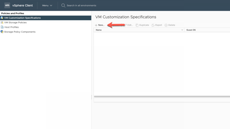 Automate VMware VMs with Customized Specifications – Hybrid Data Center