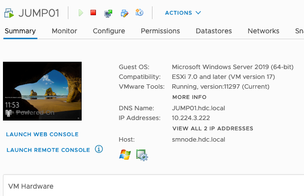 Deploy VMware VM with Customized Specifications – Hybrid Data Center