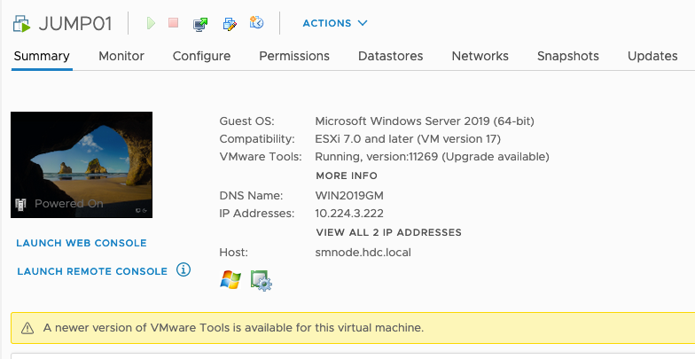 Deploy VMware VM with Customized Specifications – Hybrid Data Center
