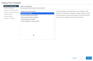 Deploy VMware VM with Customized Specifications | Hybrid Data Center